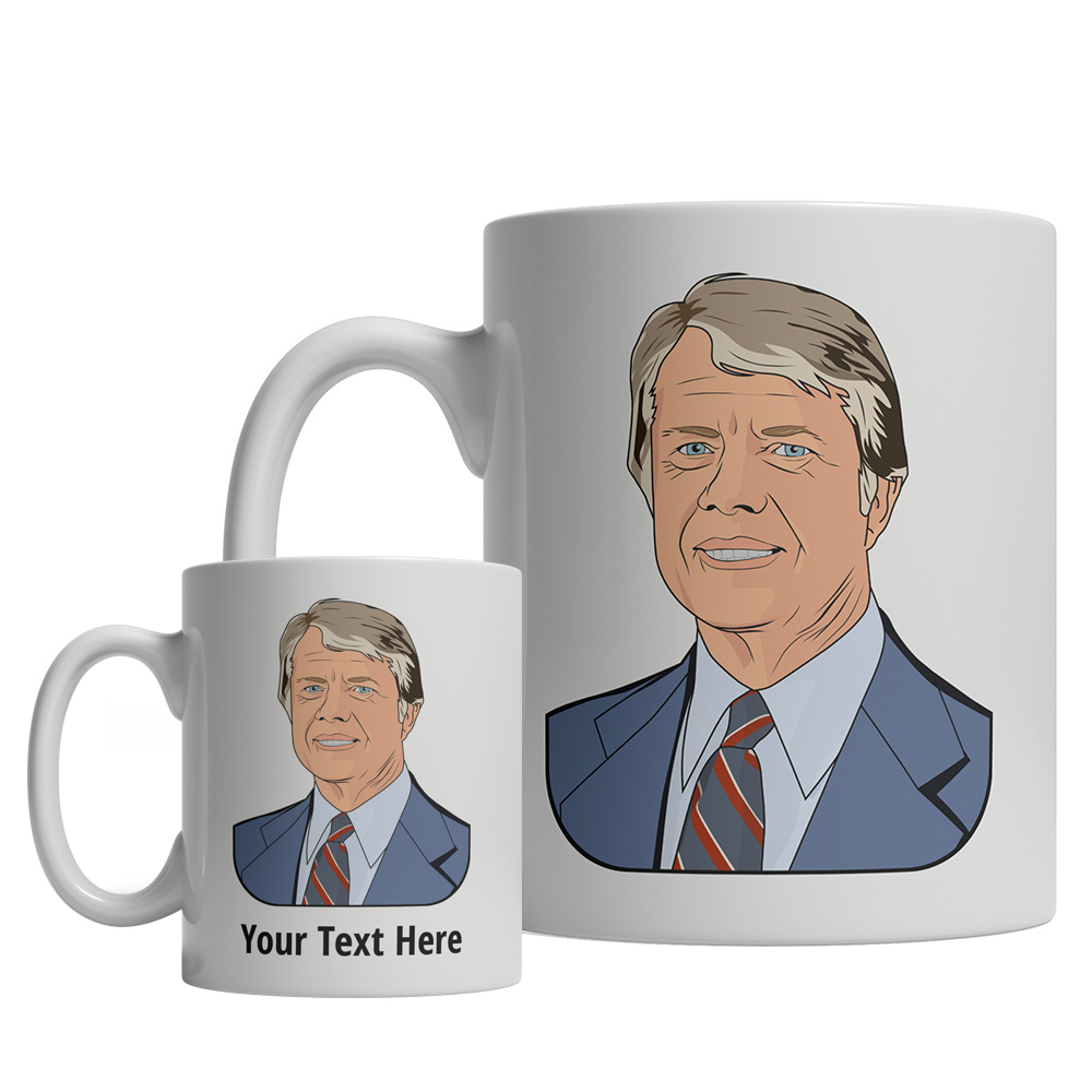 Jimmy Carter Personalized (or not) Mug | Custom Gifts Etc.