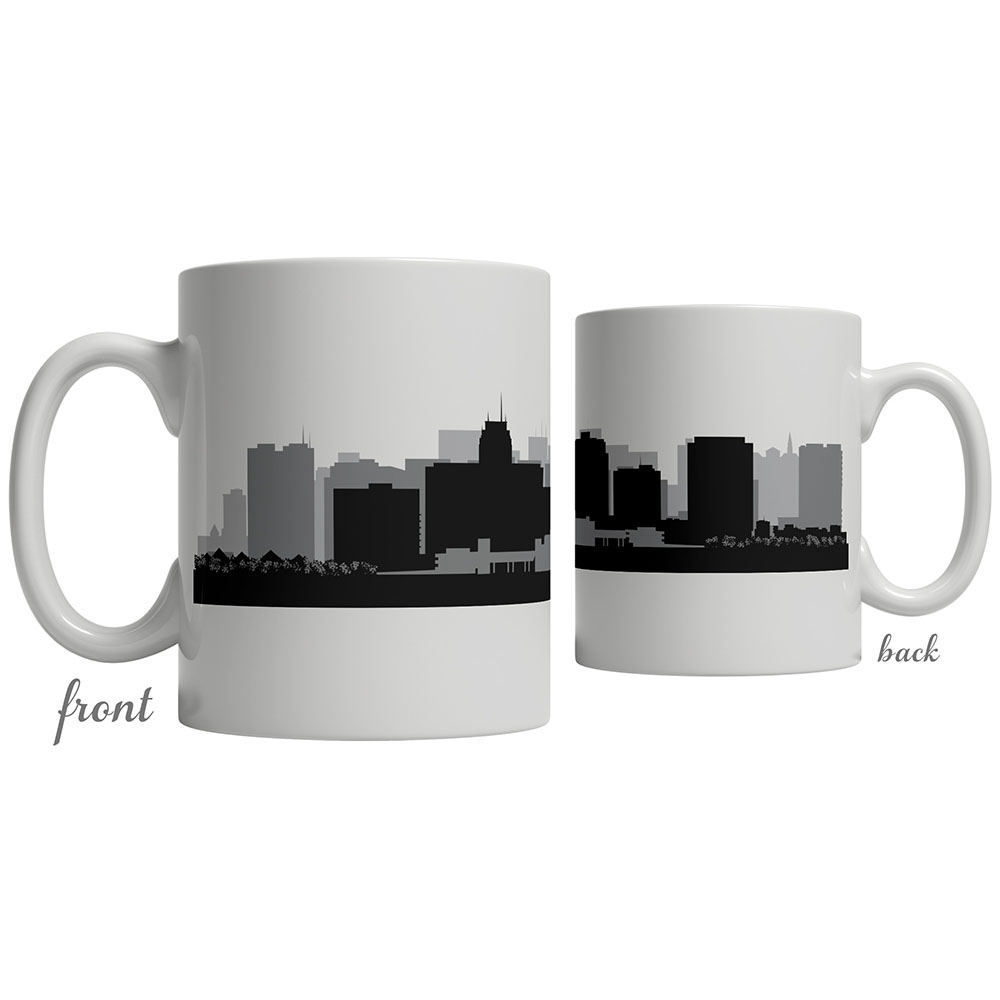 Madison, WI Skyline Coffee Mug | Custom Gifts Etc.