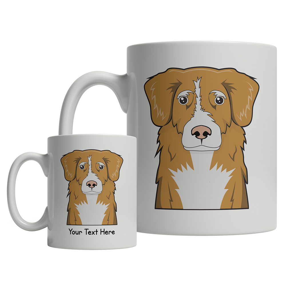 Toller Dog Cartoon Coffee Mug | Custom Gifts Etc.