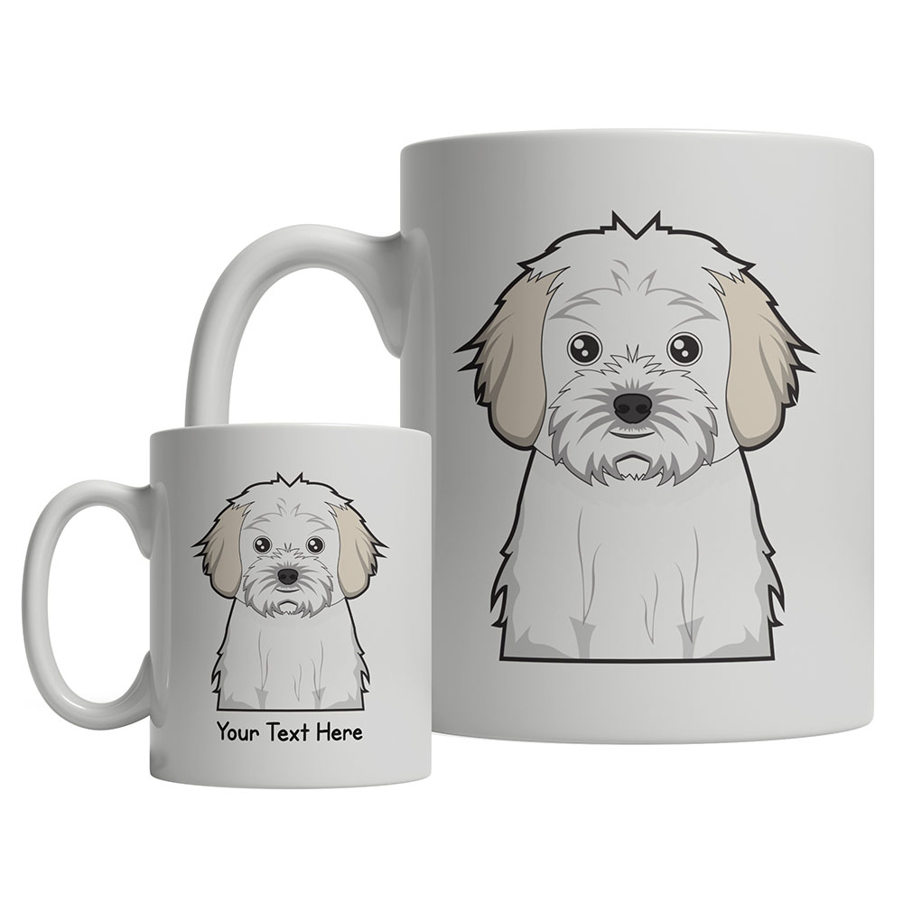 Cavachon Dog Cartoon Coffee Mug | Custom Gifts Etc.