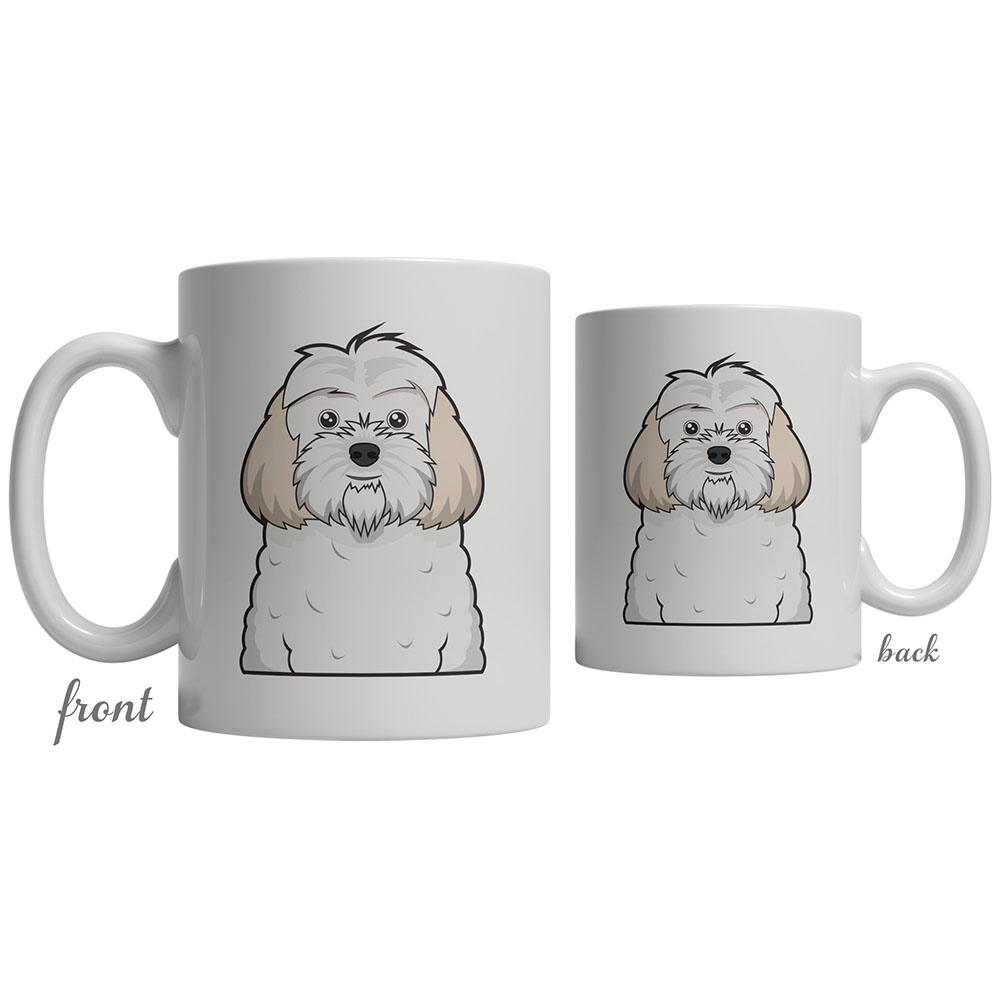 Cockapoo Dog Cartoon Coffee Mug | Custom Gifts Etc.