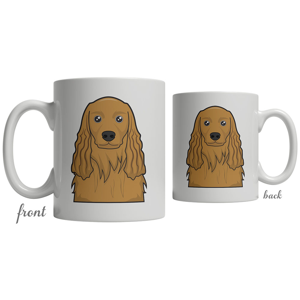 English Cocker Spaniel Silhouette Vinyl Decal / Sticker | Custom Gifts Etc.