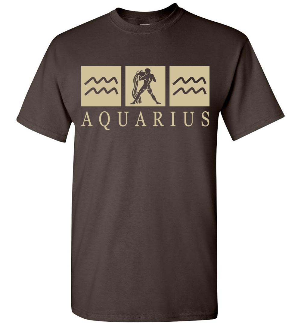 Aquarius Zodiac T-Shirt / Tee | Custom Gifts Etc.