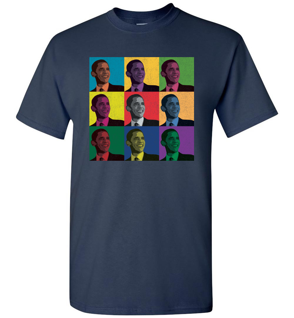Barack Obama Pop-Art T-Shirt | Custom Gifts Etc.