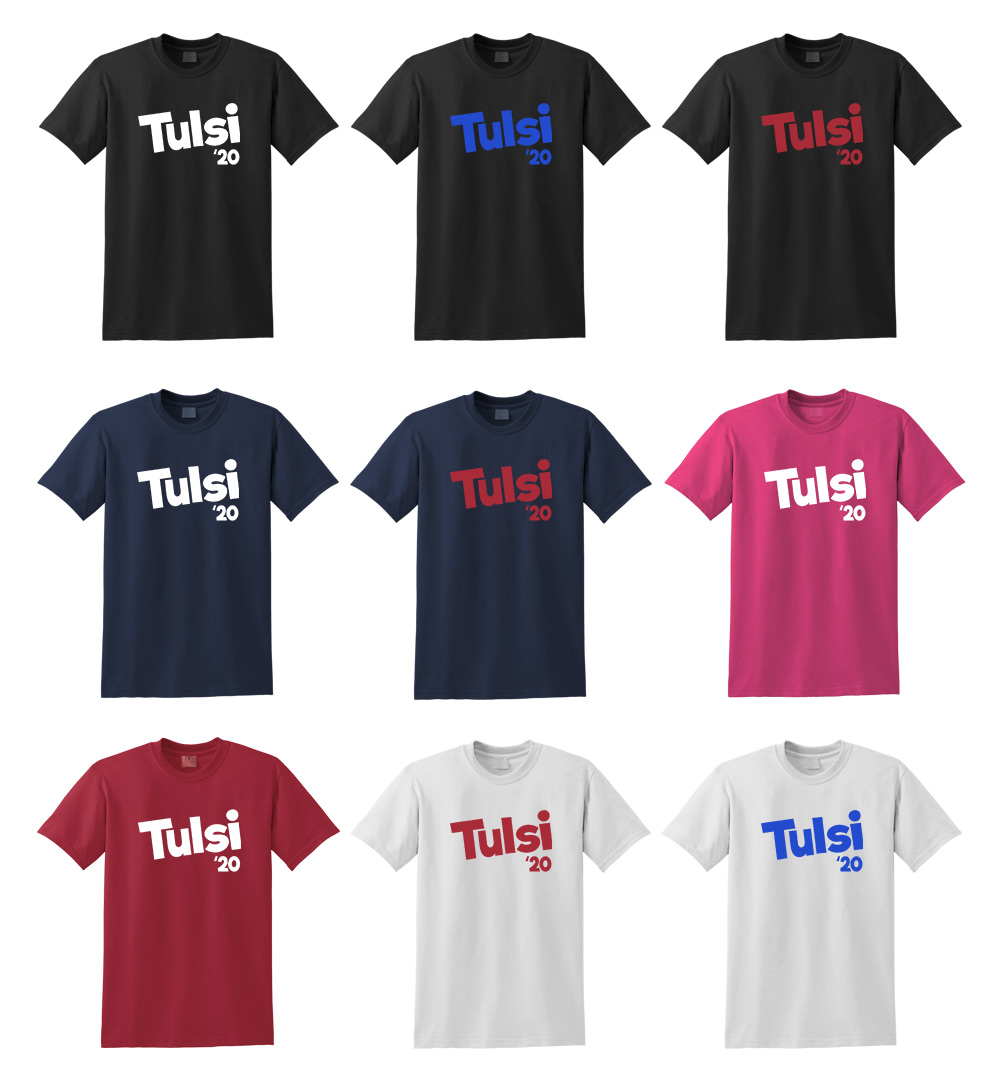 Tulsi Gabbard 2020 T-Shirt | Custom Gifts Etc.