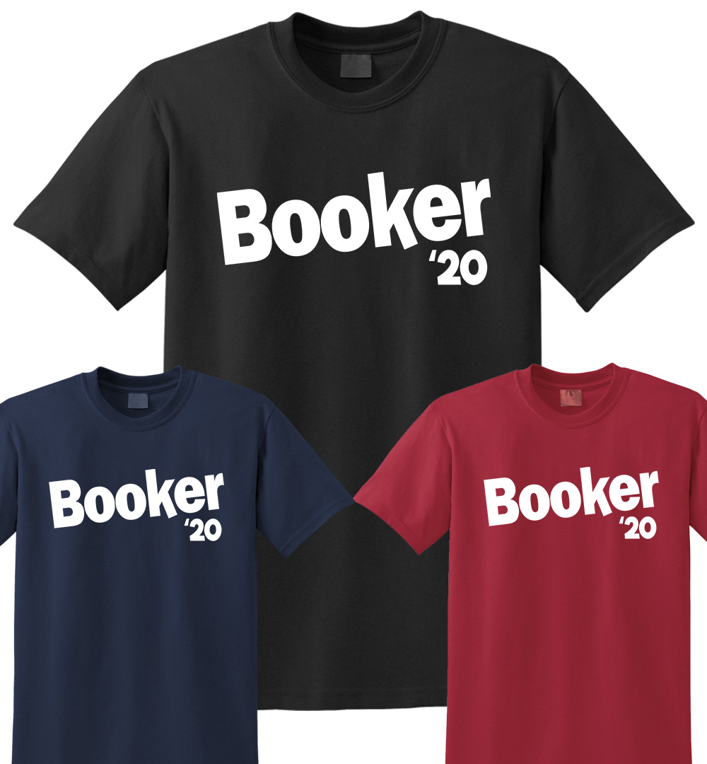 Cory Booker 2020 T-Shirt | Custom Gifts Etc.