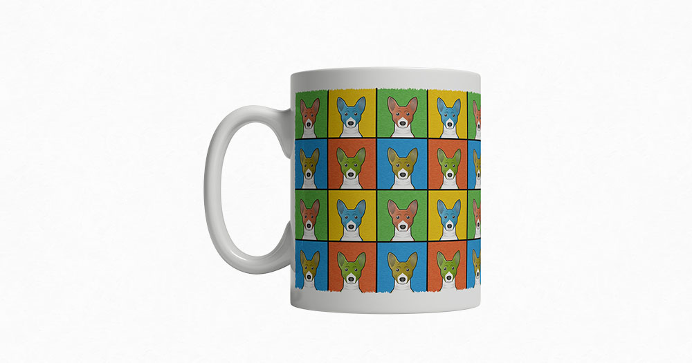 Basenji Dog 11 oz. Coffee Cup / Mug | Custom Gifts Etc.