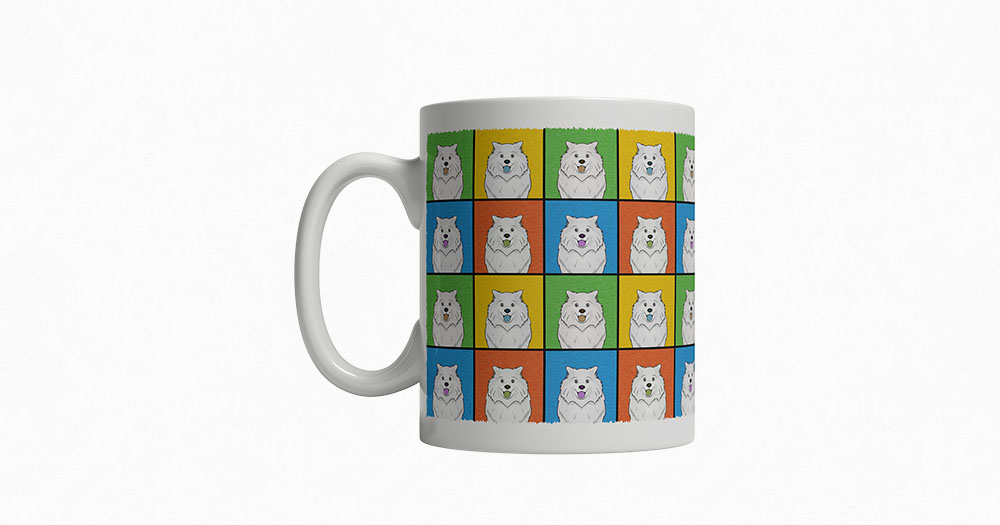 Samoyed Dog 11 oz. Coffee Cup / Mug | Custom Gifts Etc.