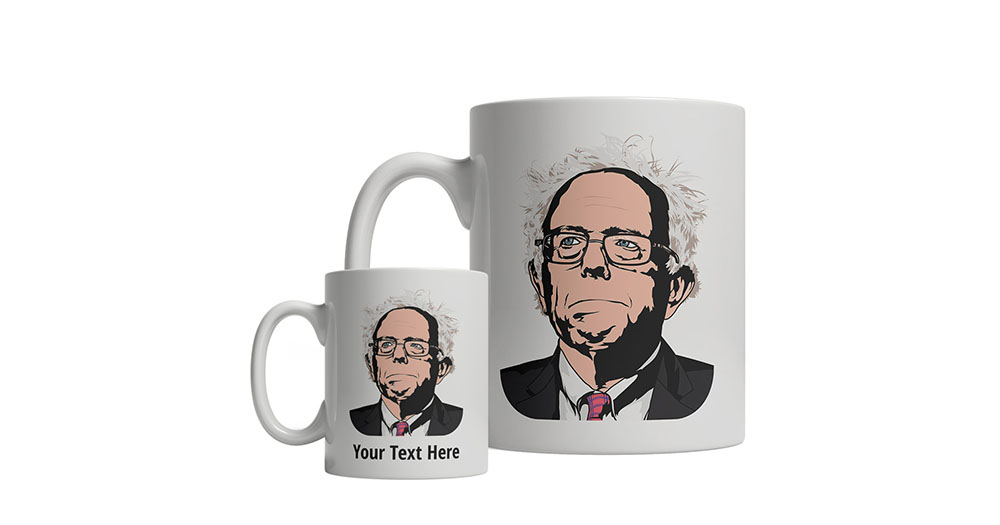 Bernie Sanders Personalized (or not) Mug | Custom Gifts Etc.