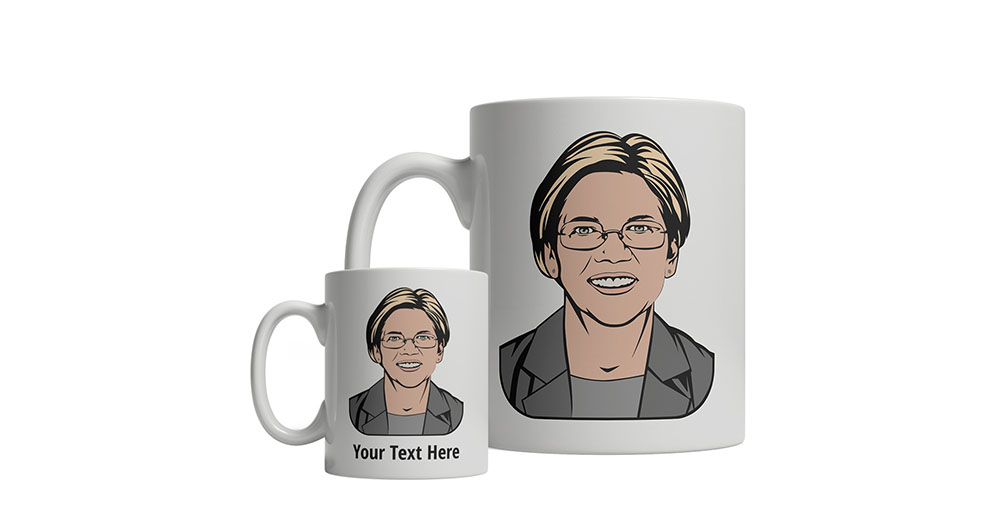 Elizabeth Warren Personalized (or not) Mug | Custom Gifts Etc.