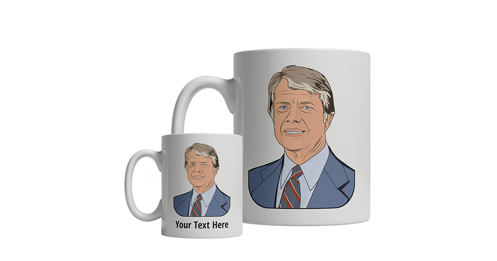 Jimmy Carter Personalized (or not) Mug | Custom Gifts Etc.