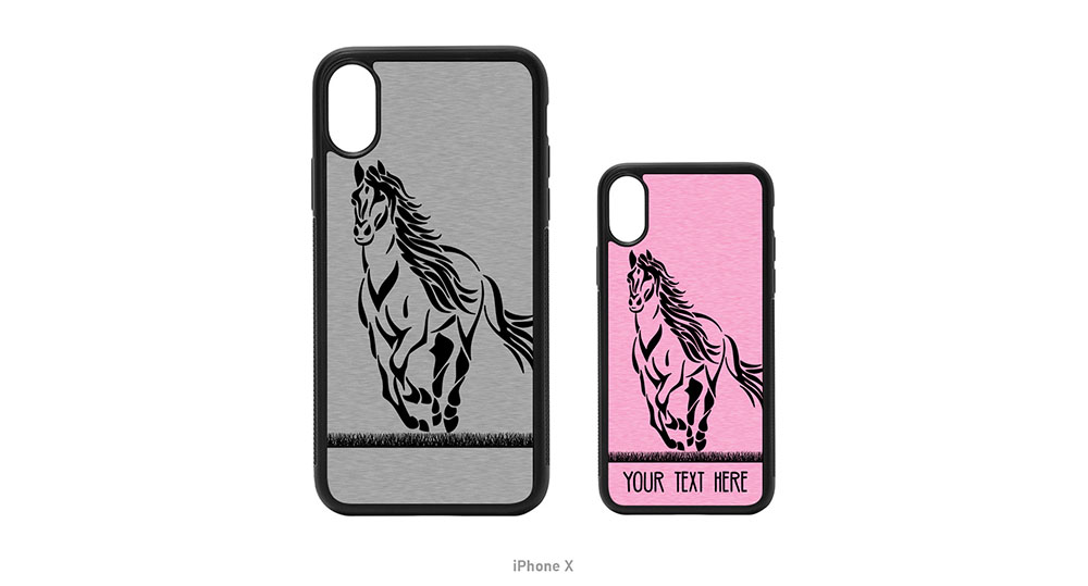 Running Horse iPhone Case | 12, SE, 11, 10, X, 8, 7, 6, 5 -- Pro, Pro ...