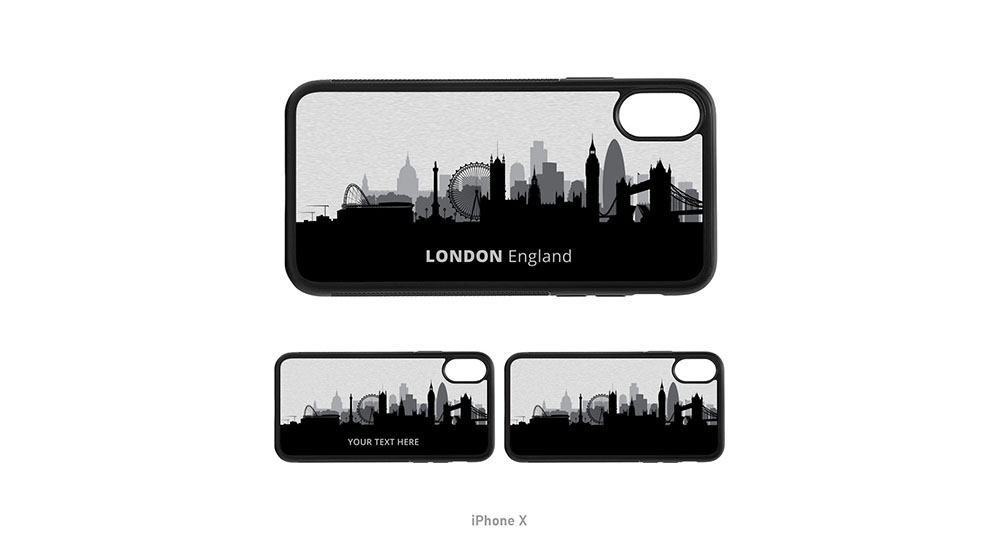 London England Skyline iPhone Case | 12, SE, 11, 10, X, 8, 7, 6, 5 ...